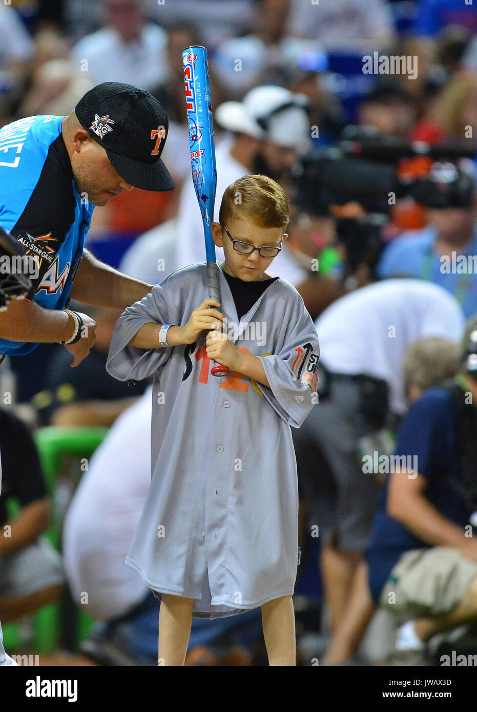 MLB All-Star Legends and Celebrity Softball at Marlins Park in Miami ...