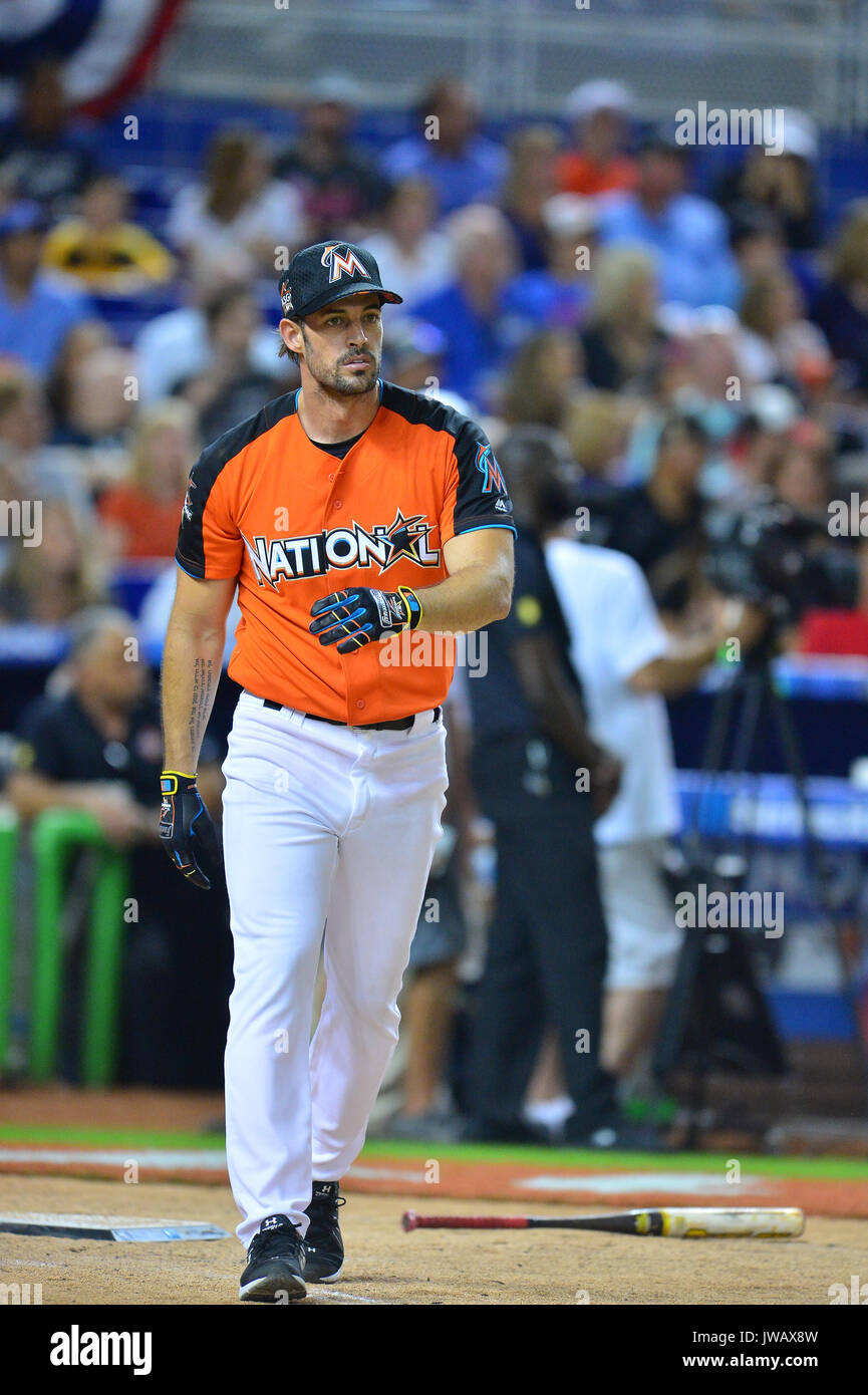 MLB All-Star Legends and Celebrity Softball at Marlins Park in Miami ...