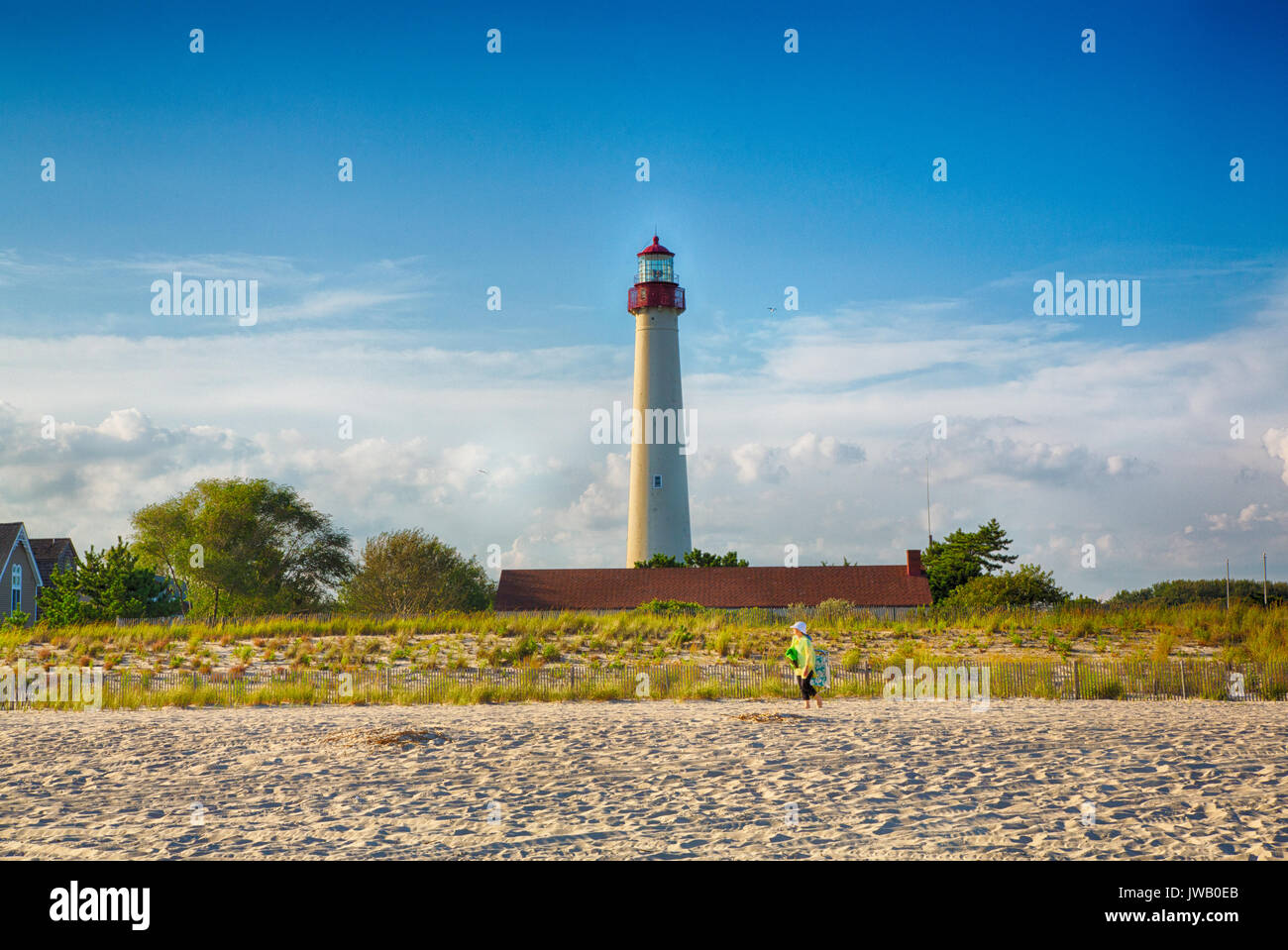 Cape may beach lighthouse hi-res stock photography and images - Alamy