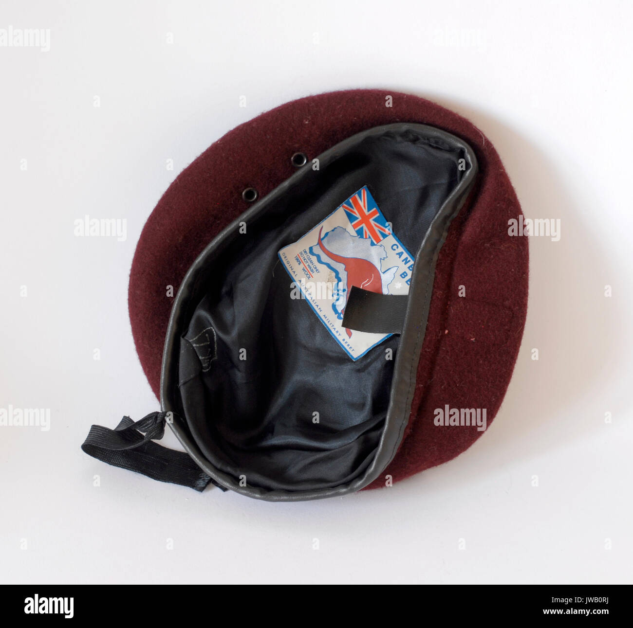 Typical australian beret Stock Photo - Alamy