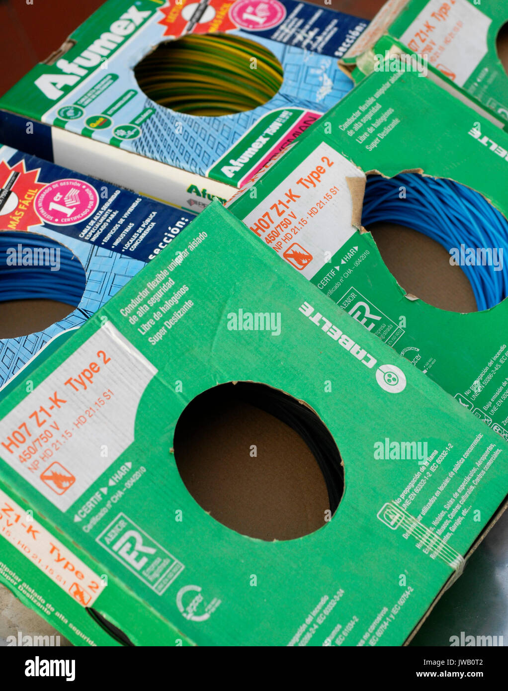 Electrical distribution boxes hi-res stock photography and images - Alamy