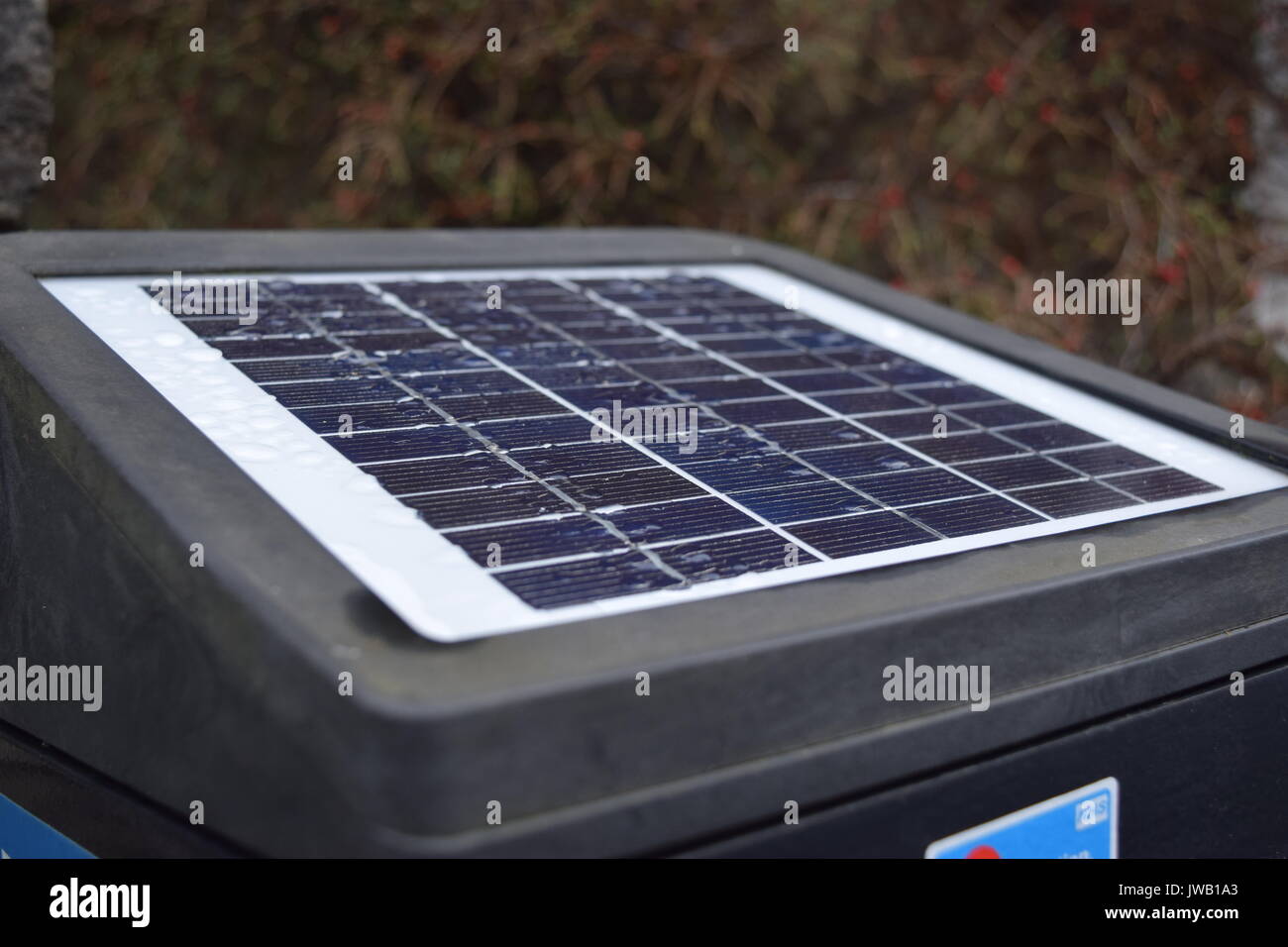 Small solar panel Stock Photo - Alamy