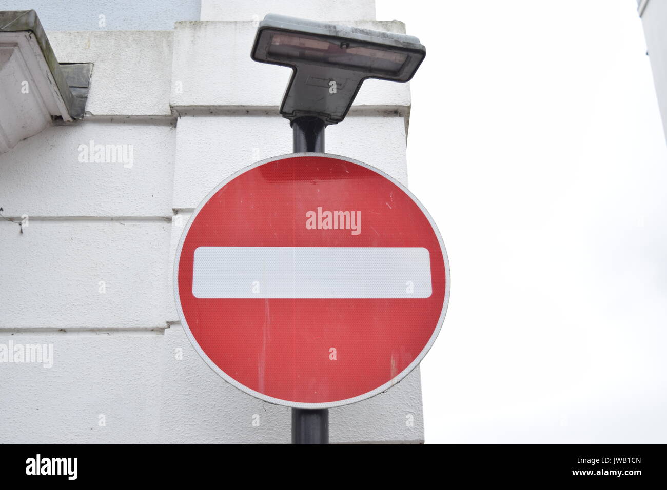 Stop sign one way arrow hi-res stock photography and images - Alamy