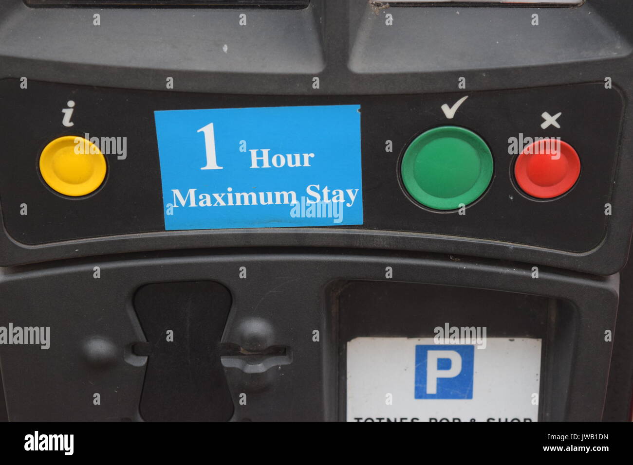 Parking ticket machine Stock Photo - Alamy