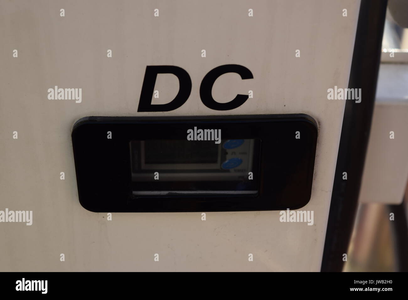 Electrical charging sign Stock Photo - Alamy