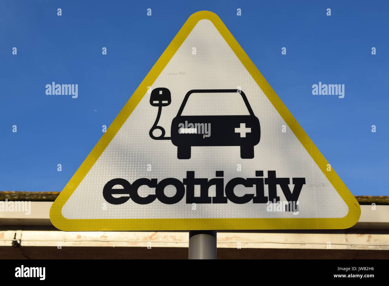 Electrical charging sign Stock Photo - Alamy
