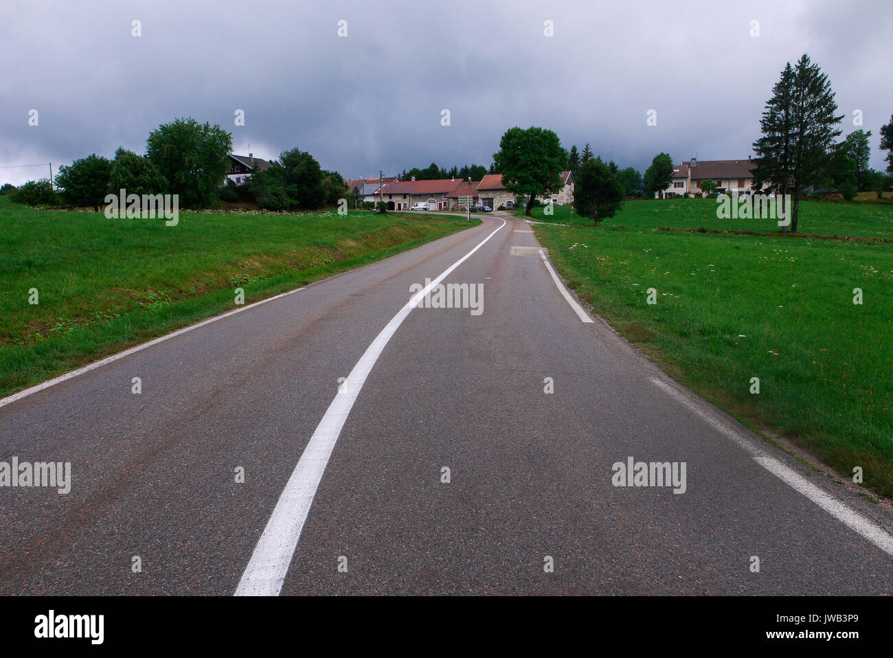Driving france countryside hi-res stock photography and images - Alamy