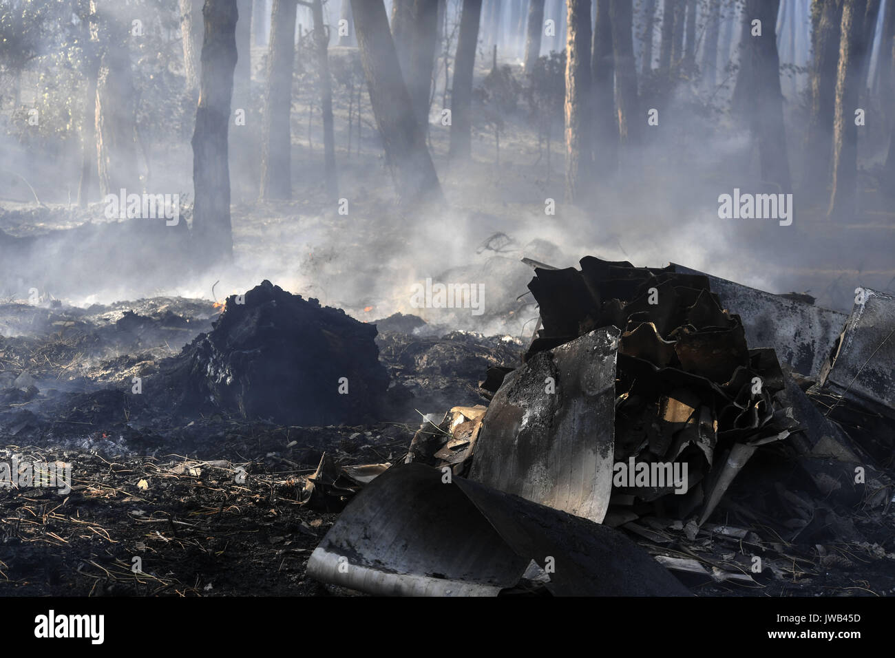 A wildfire breaks out at the Vesuvius National Park Where: Naples ...