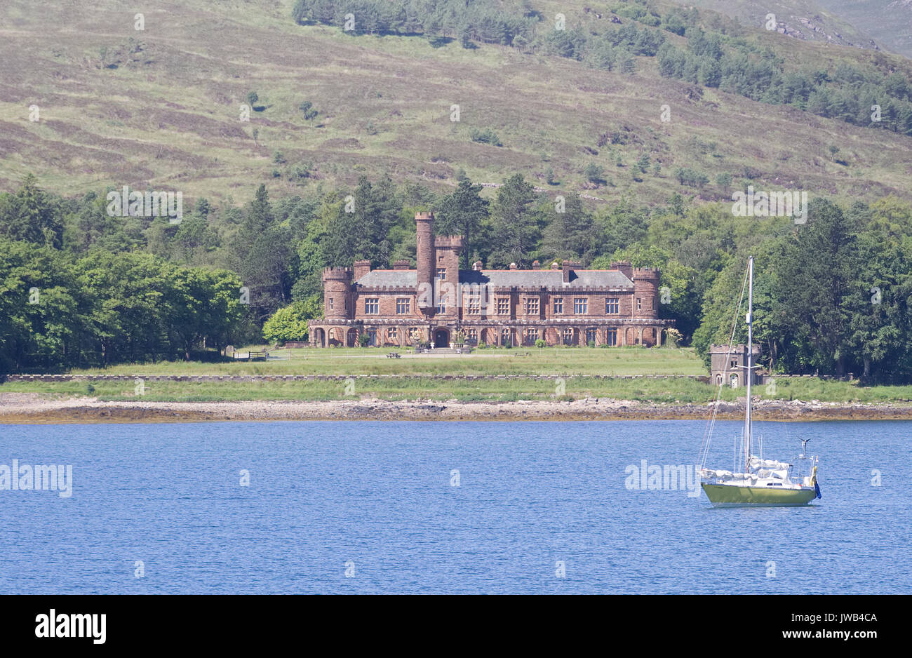 Kinloch castle isle of rum hi-res stock photography and images - Alamy