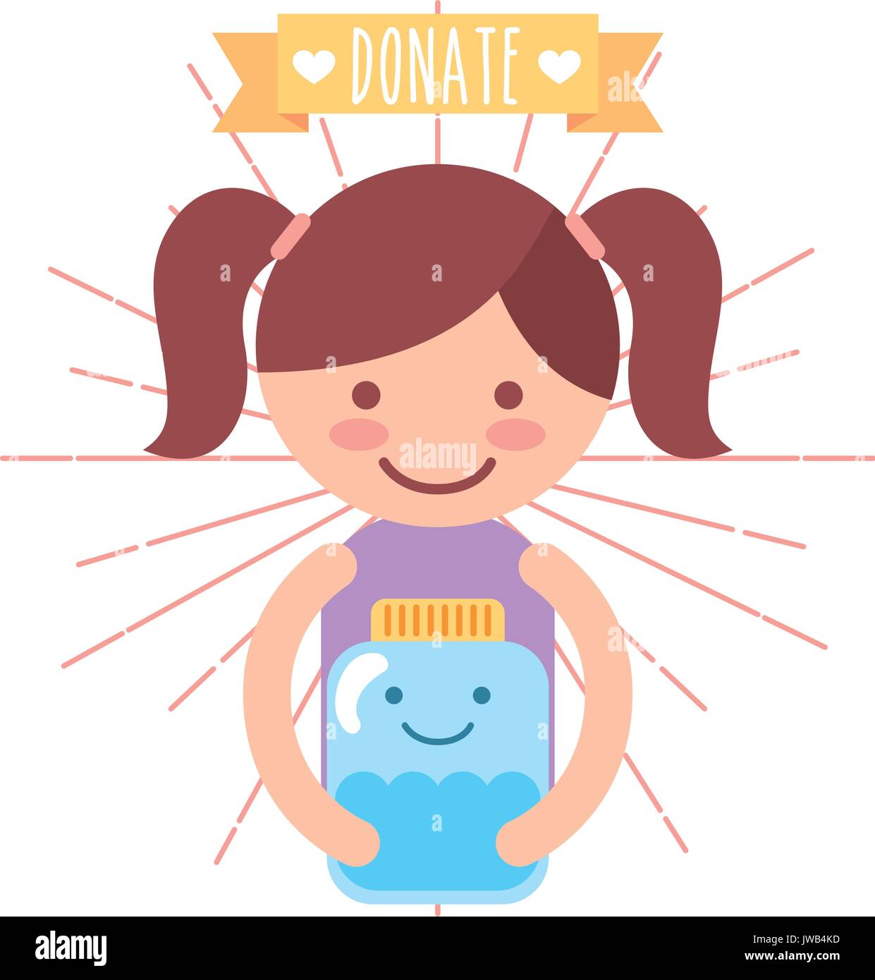 Children saving Stock Vector Images - Alamy