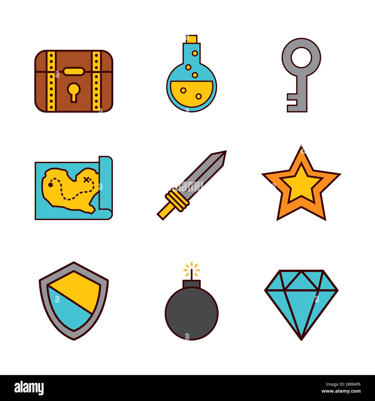 icon vector video games classic Stock Vector Image & Art - Alamy
