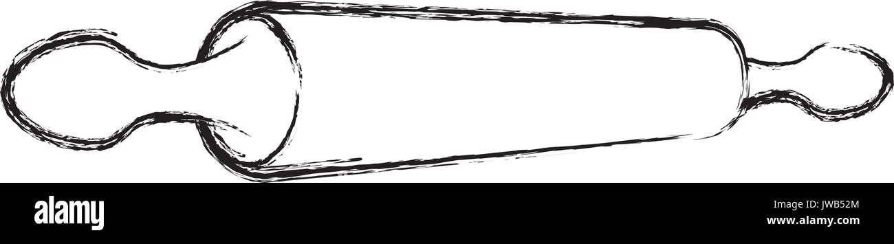 bakery roller isolated icon vector illustration design Stock Vector ...