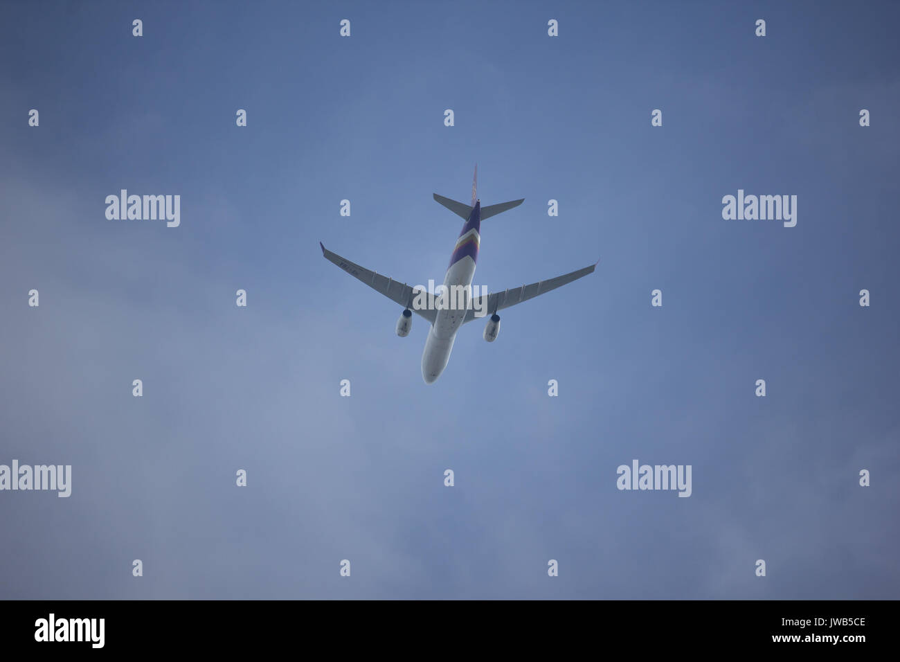 CHIANG MAI, THAILAND - AUGUST 2 2017: HS-TBA Airbus A330-300 of ...