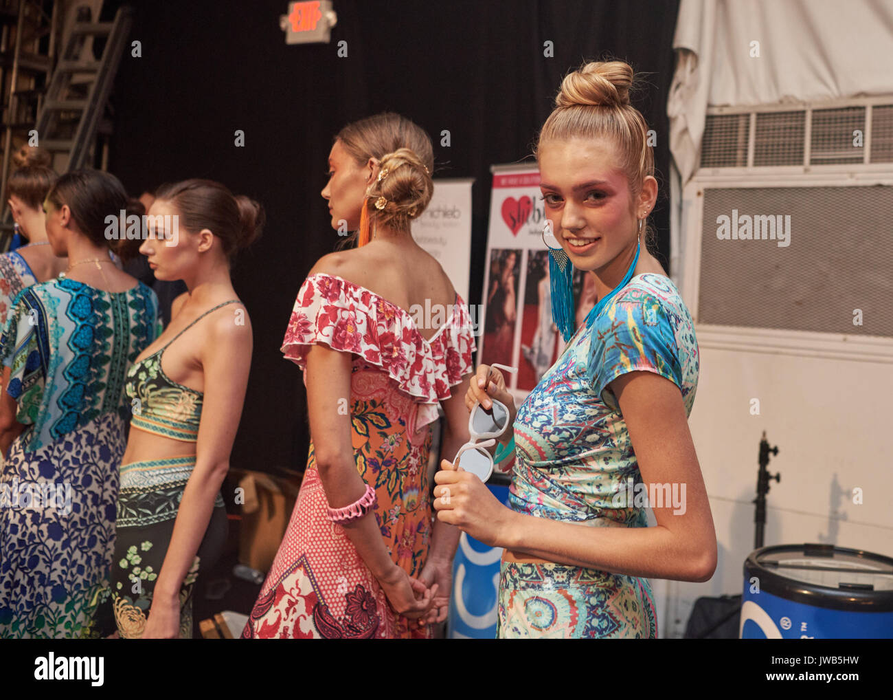 Miami Swim week Stock Photo - Alamy