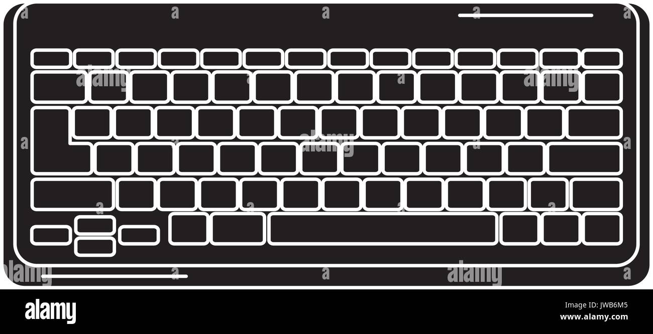 computer keyboard isolated icon vector illustration design Stock Vector Image & Art - Alamy