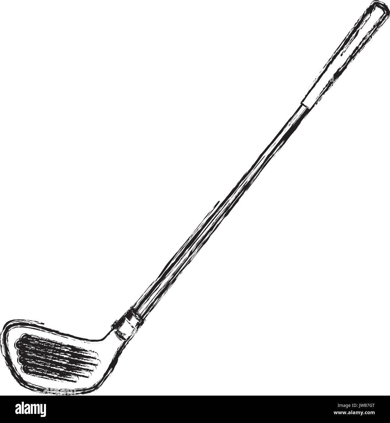 golf stick club icon vector illustration design Stock Vector Image ...