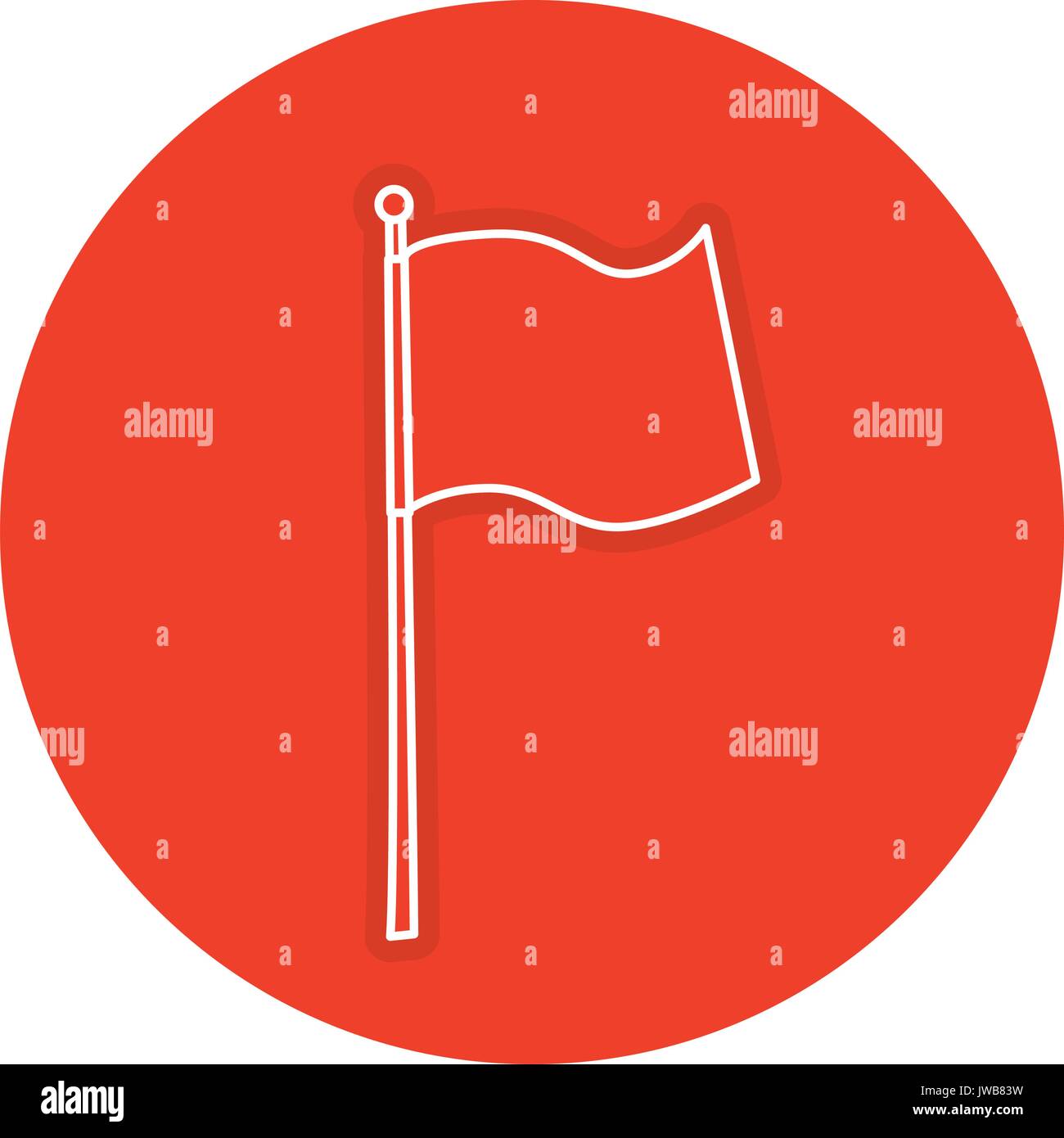 sport flag isolated icon vector illustration design Stock Vector Image ...