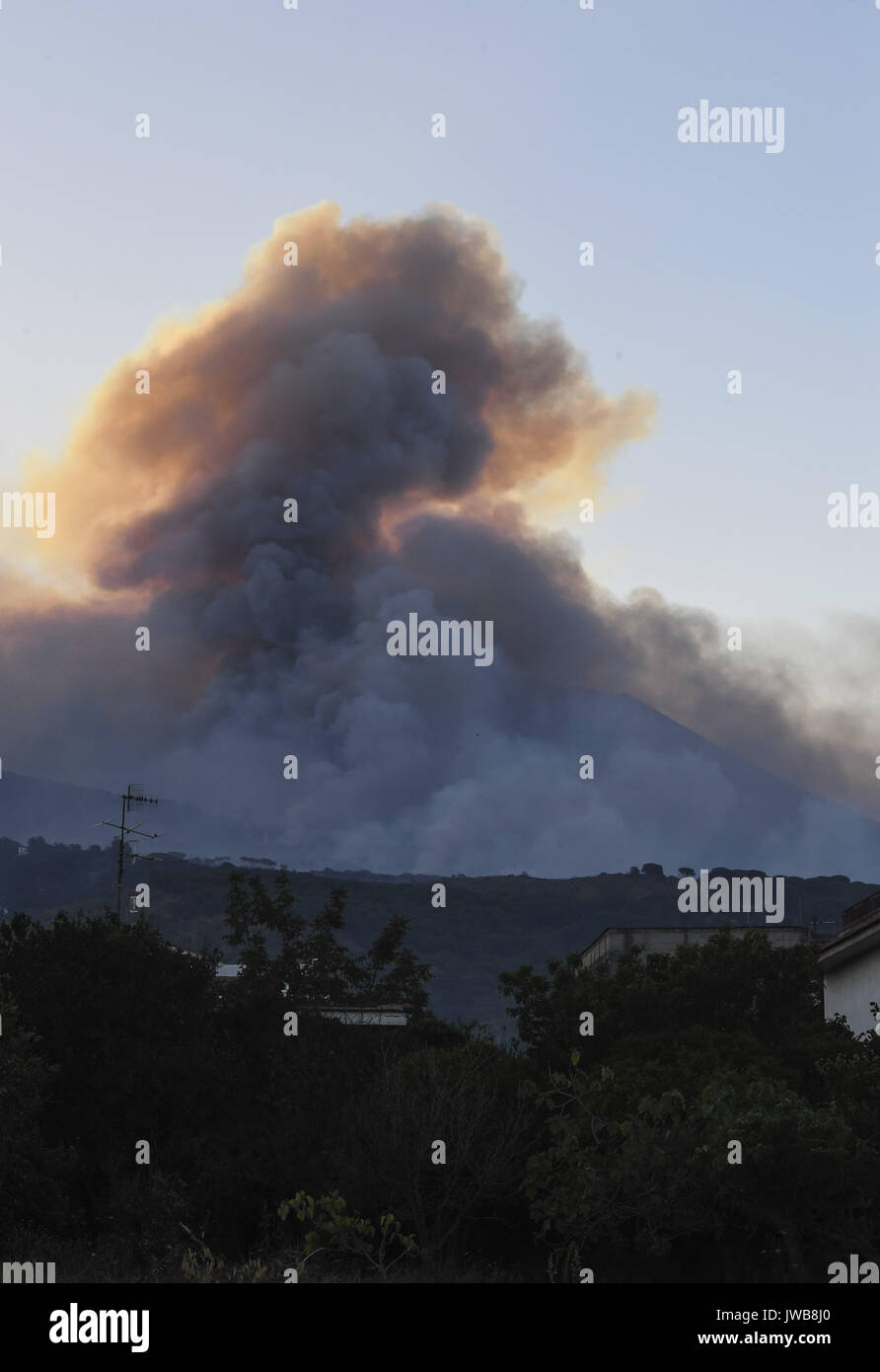 Italian firefighters have been battling numerous separate blazes on the ...