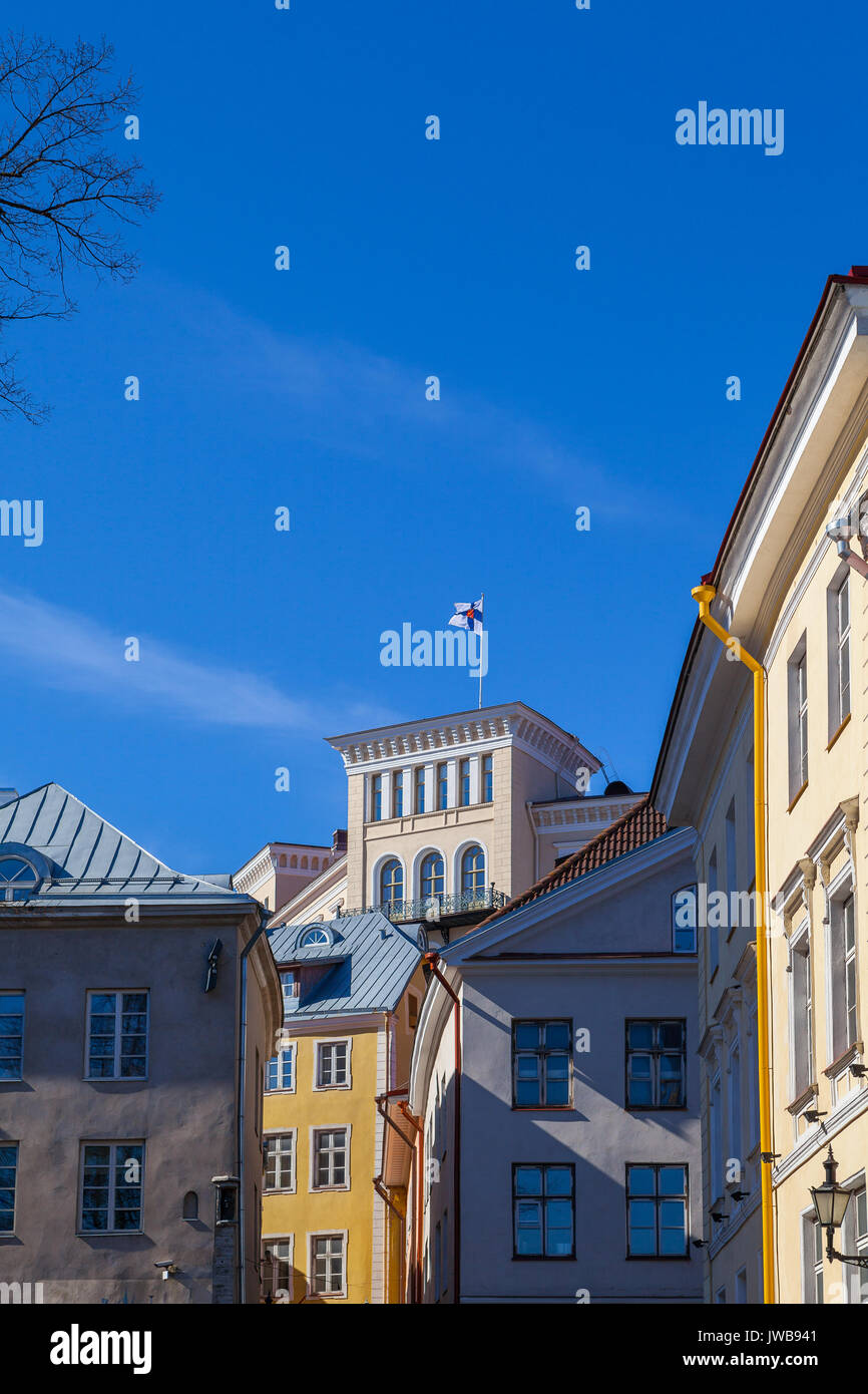 Tallinn flag hi-res stock photography and images - Alamy