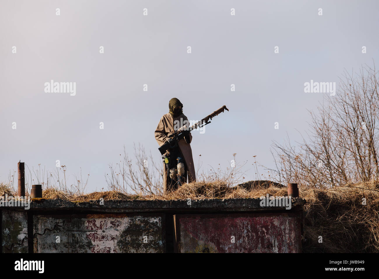 Airsoft sniper rifle hi-res stock photography and images - Alamy