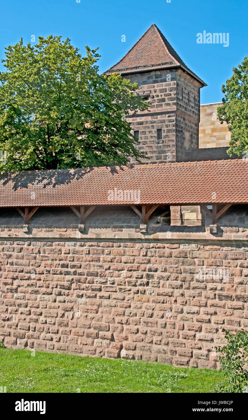 Nuremberg city wall hi-res stock photography and images - Alamy
