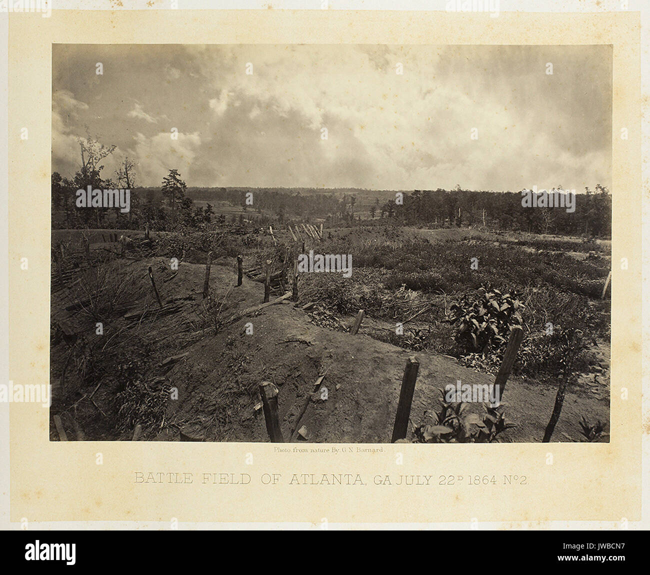 Battle Field Of Atlanta, GA July 22d 1864 No 2. - Civil War Photographs ...