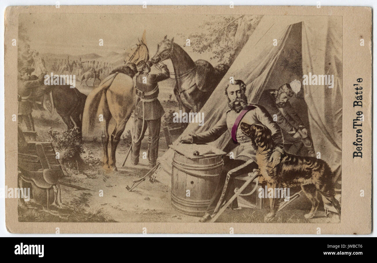 Before the Battle - Civil War Photographs Stock Photo - Alamy