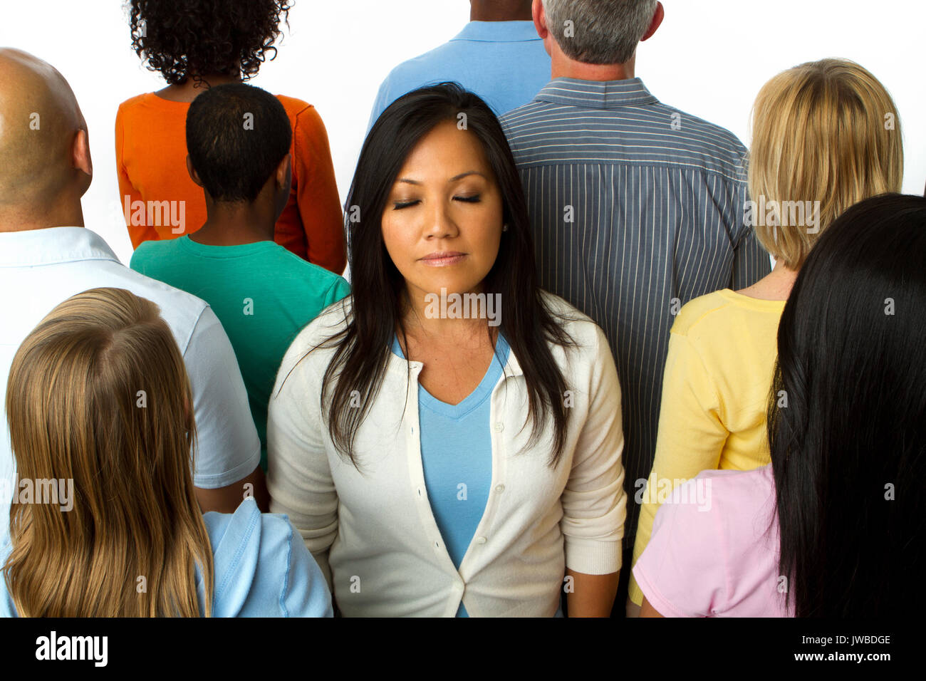 Alone In A Crowd High Resolution Stock Photography and Images - Alamy
