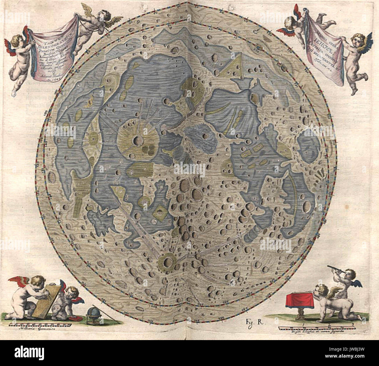 Antique Moon Map High Resolution Stock Photography and Images - Alamy