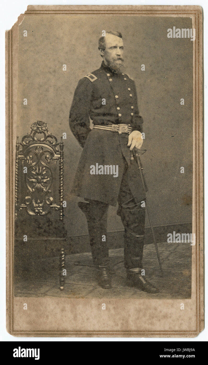 General David Bell Birney, Union Army - Civil War Photographs Stock ...