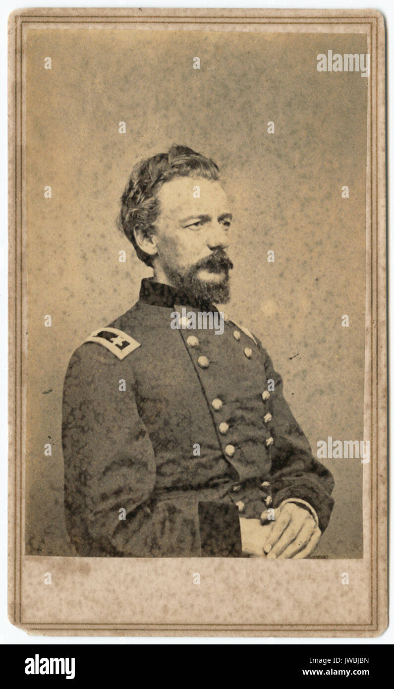 General Henry Warner Slocum, Union Army - Civil War Photographs Stock ...