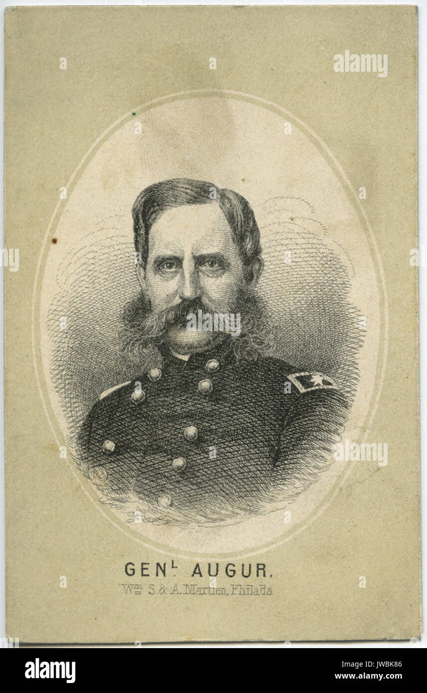 Genl. Augur - Civil War Photographs Stock Photo - Alamy