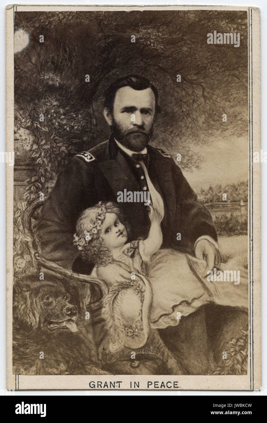 Grant in Peace - Civil War Photographs Stock Photo - Alamy
