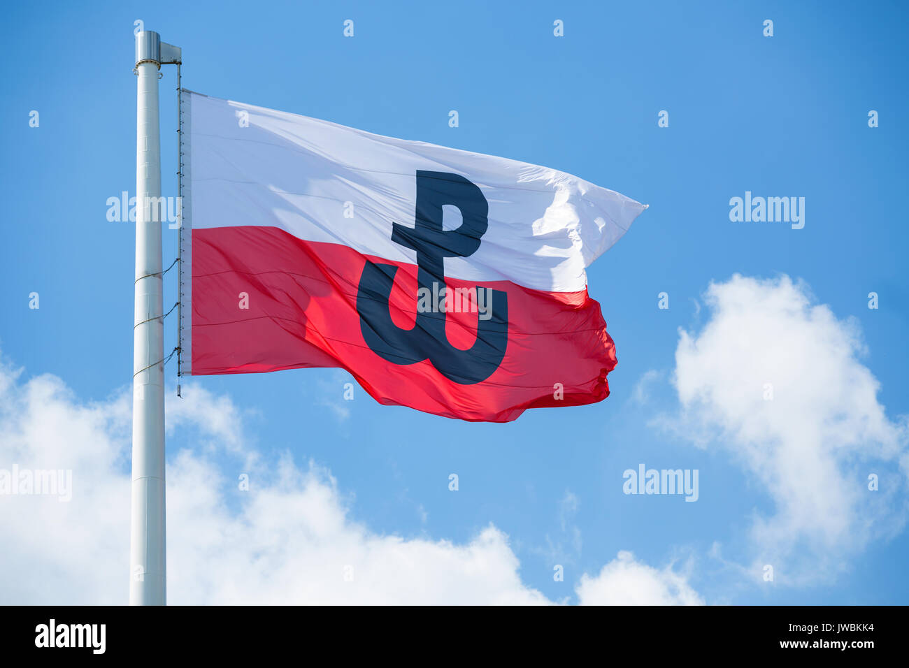 Polish flag hi-res stock photography and images - Alamy