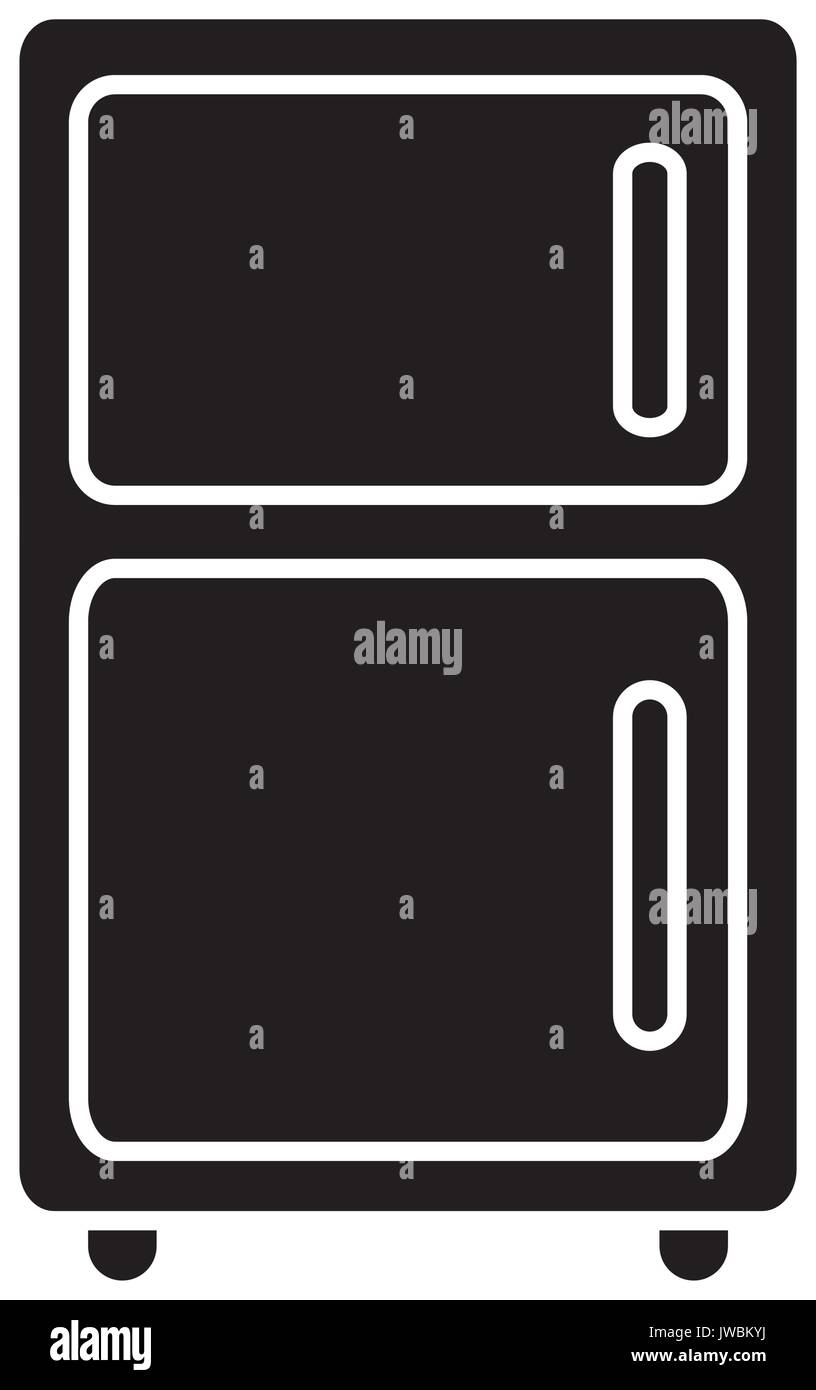 Fridge cleaning Stock Vector Images - Alamy