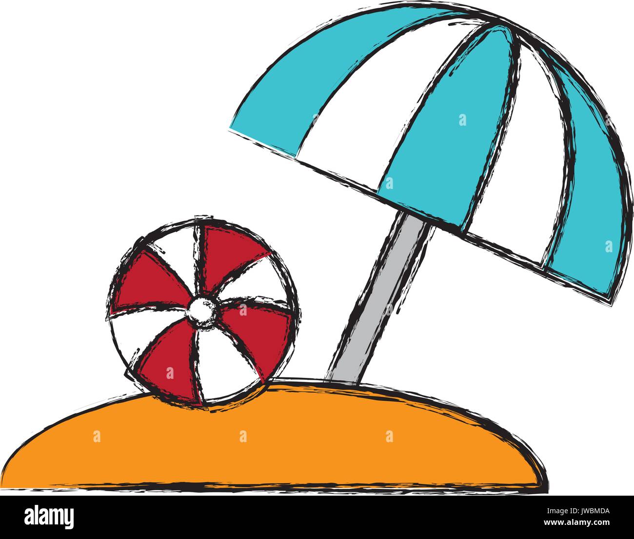 beach parasol icon Stock Vector Image & Art - Alamy
