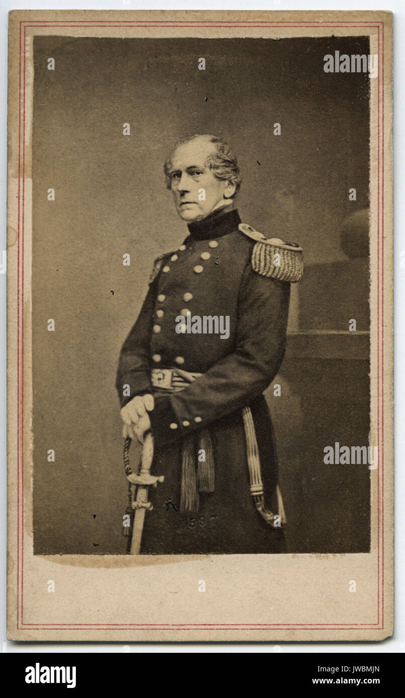 J E Wool - Civil War Photographs Stock Photo - Alamy