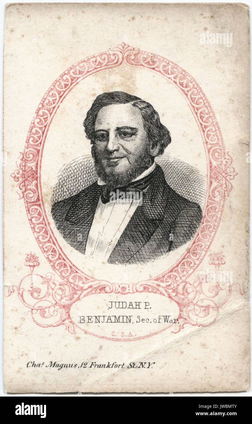 Judah p benjamin hi-res stock photography and images - Alamy