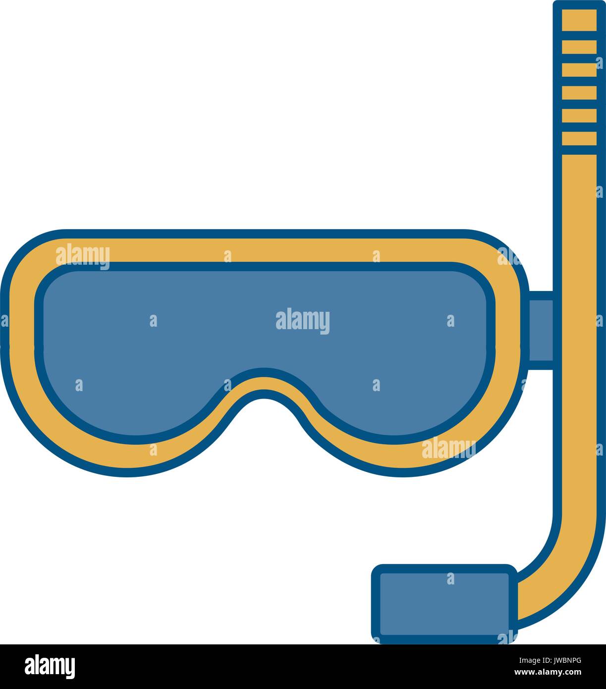 Snorkel mask design Stock Vector Image & Art - Alamy