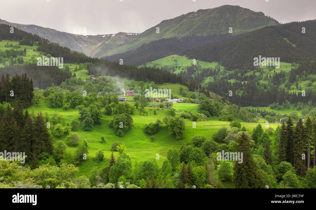Spring in the highlands villages - Turkey Stock Photo - Alamy