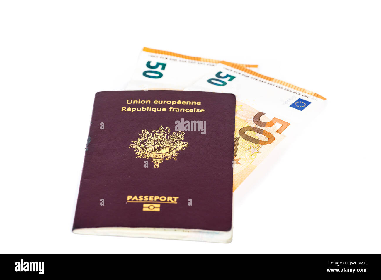 French passport control Cut Out Stock Images & Pictures - Alamy