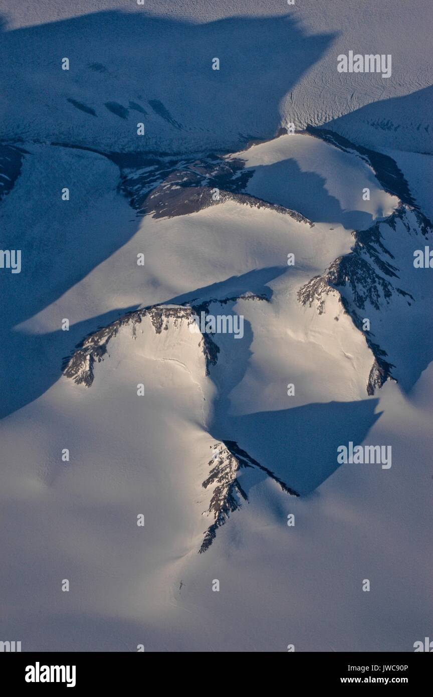 Aerial view of Greenland Stock Photo - Alamy