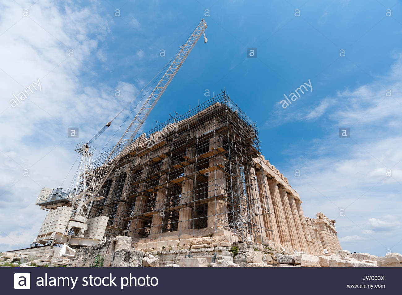 Parthenon Restoration High Resolution Stock Photography and Images - Alamy