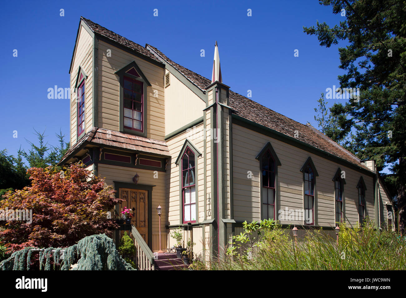 Old Catholic Church (1890), now private residence, Port Townsend, State ...