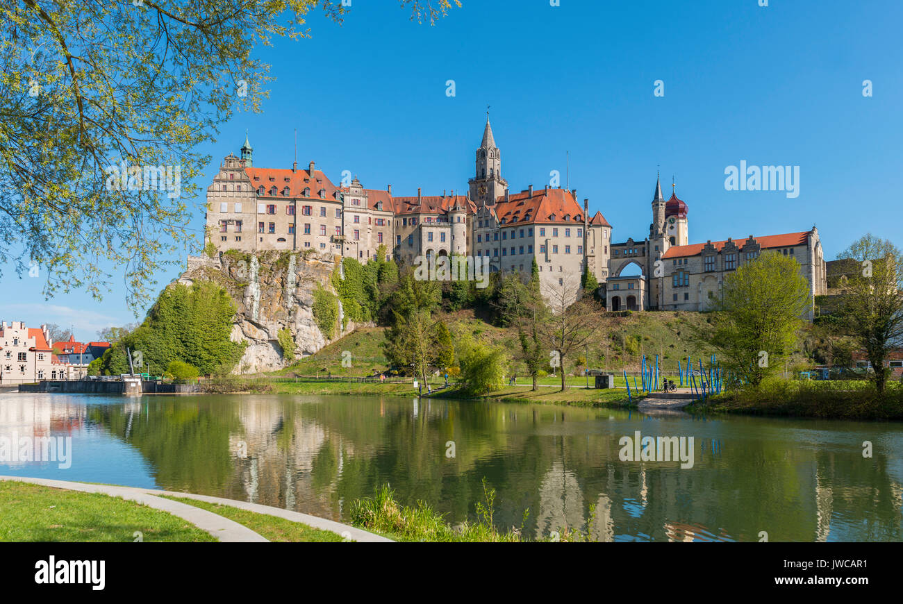 Sigmaringen Castle, Sigmaringen, Baden-Württemberg, Germany Stock Photo ...