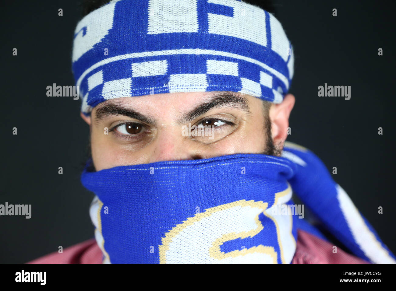 Greek football fans hi-res stock photography and images - Alamy