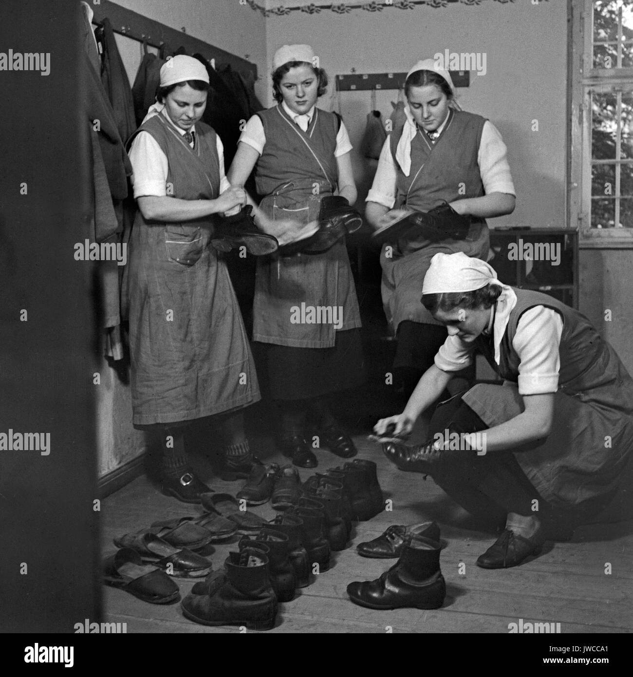 1930s Women Shoes High Resolution Stock Photography and Images - Alamy
