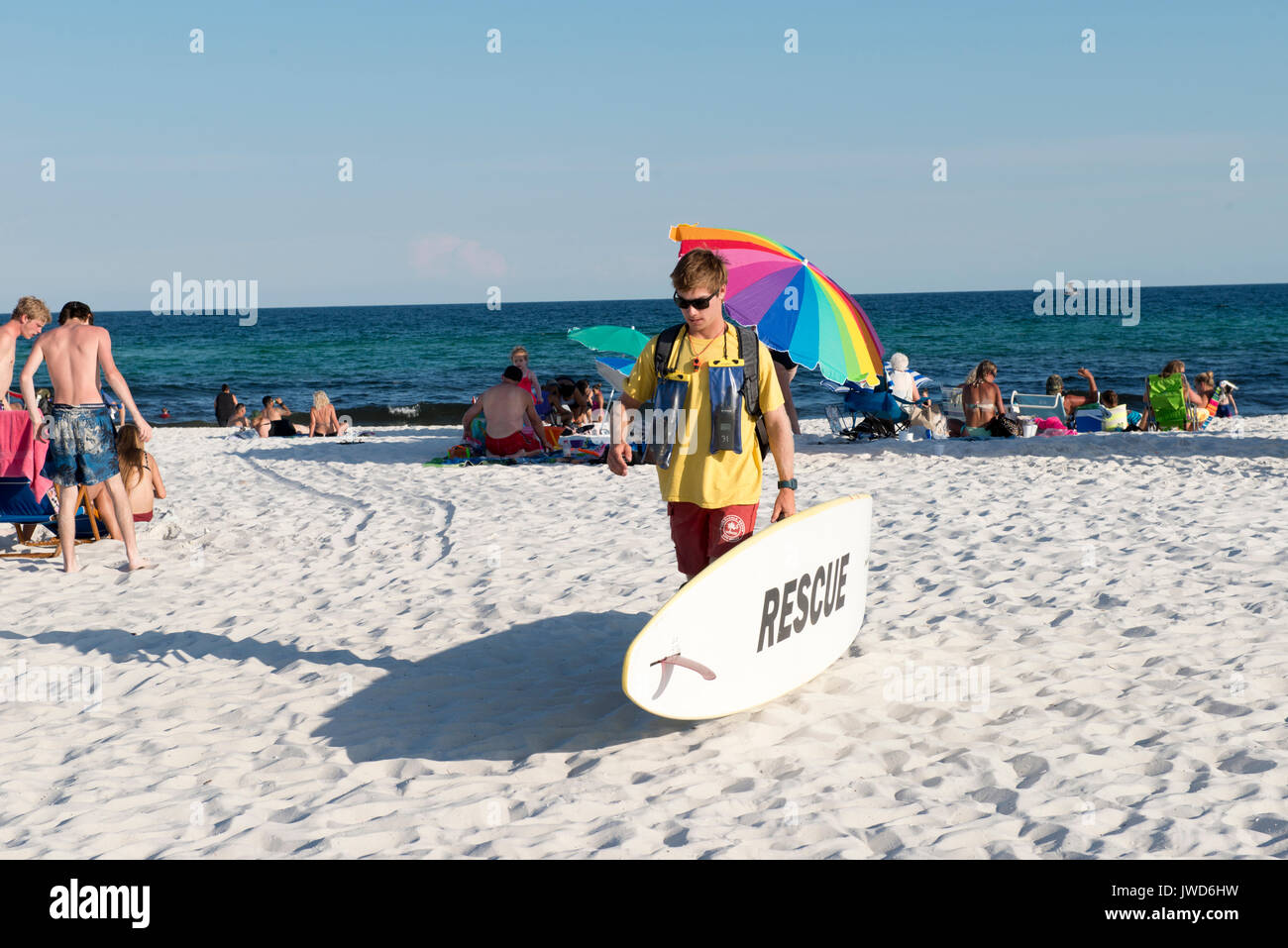 Lifeguard beach rescue equipment hi-res stock photography and images ...