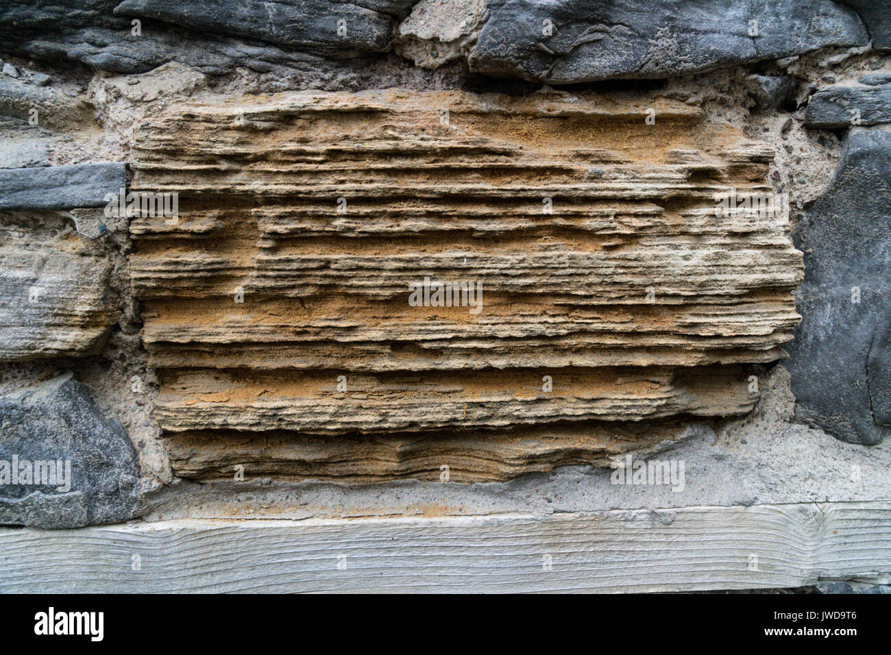 Detail texture of stone wall Stock Photo - Alamy