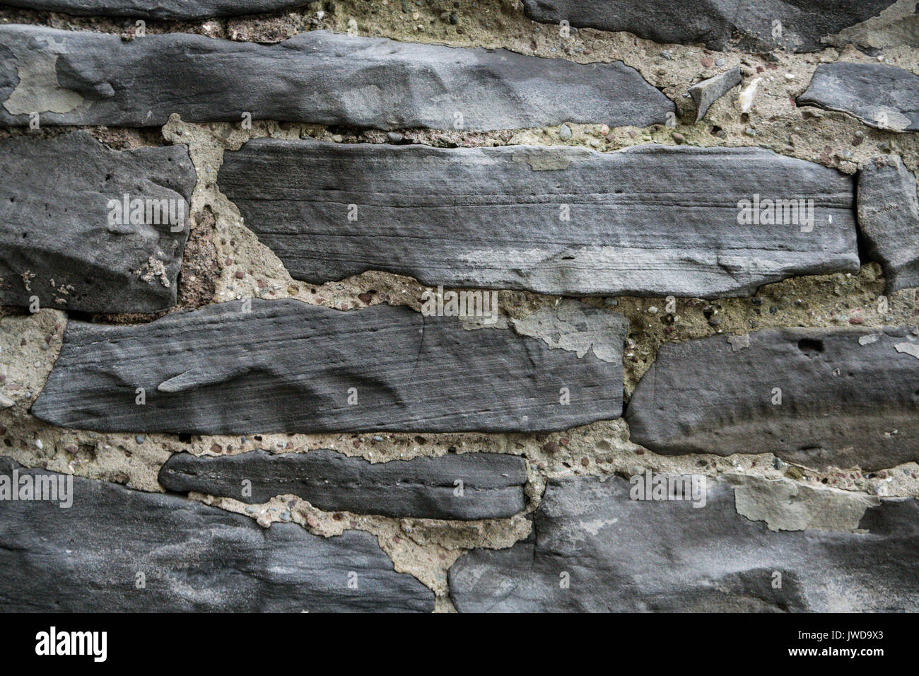 Detail texture of stone wall Stock Photo - Alamy